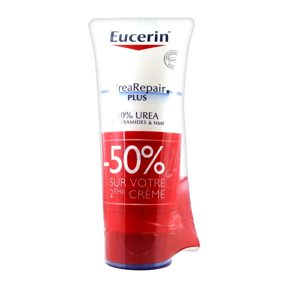 Eucerin UreaRepair PLUS Repair Foot Cream 10% Urea 2 x 100ml - Walmart ...