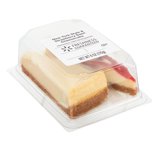 Freshness Guaranteed New York & Strawberry Cheesecakes, 6 oz, 2 Count ...