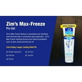 Zim's Max-Freeze™ PRO Extra Strength Pain Relief Cooling Gel, 4 oz HSA ...