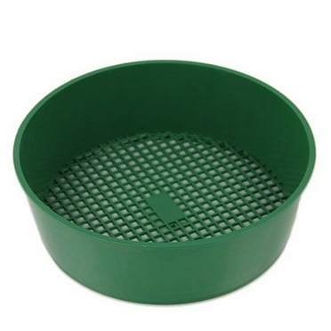 Trapping Sifter – 9 by 7 Inch Metal Dirt Sifter for Trapping and ...