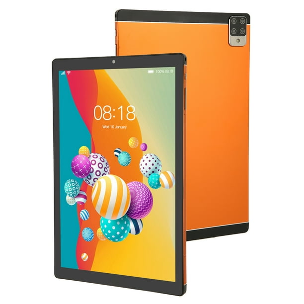 10.1in Tablet, 5G WiFi Calling Tablet With Dual Cameras, 6GB 128GB, Ten ...