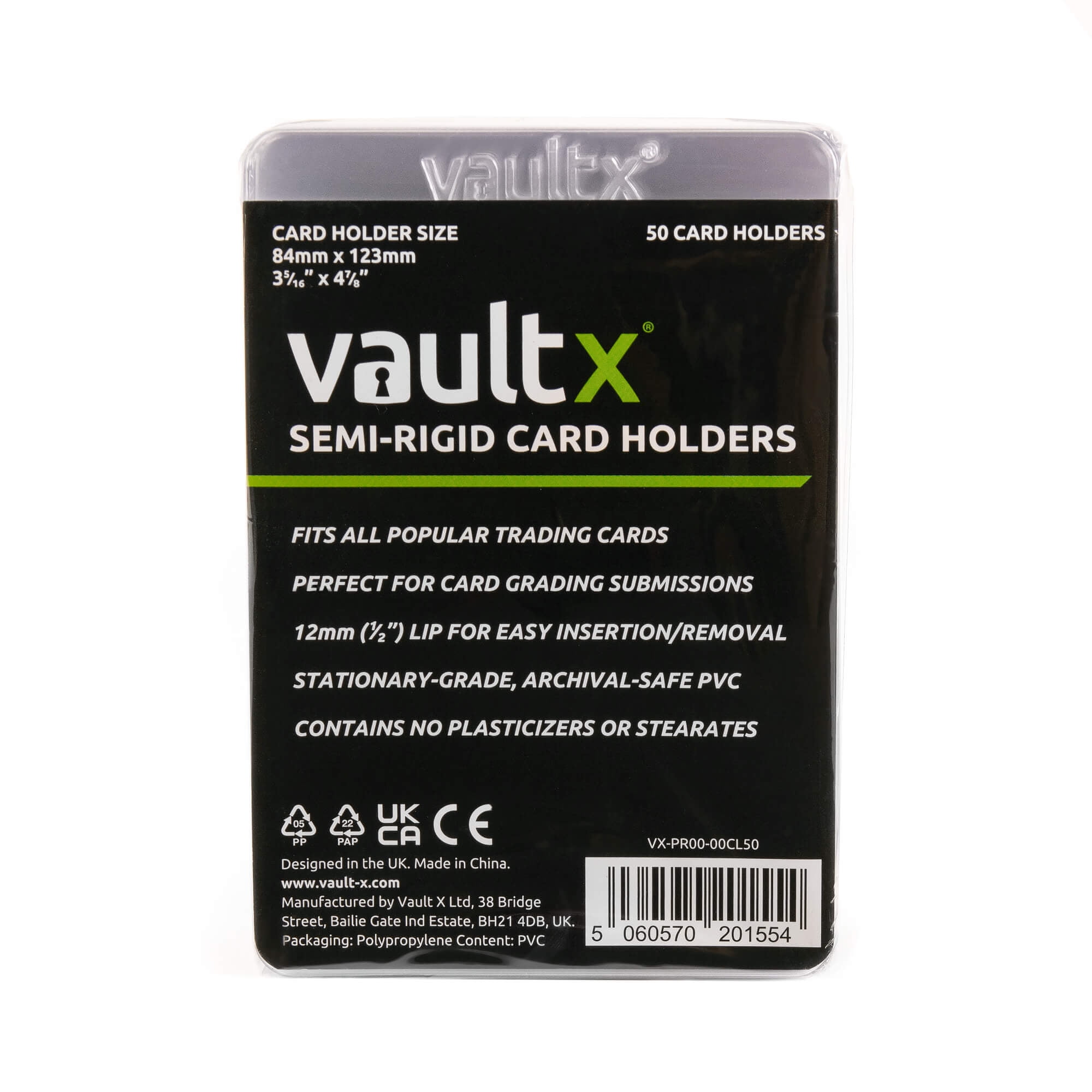 Vault X Semi-Rigid Card Holders for Trading Cards & Sports Card Grading ...