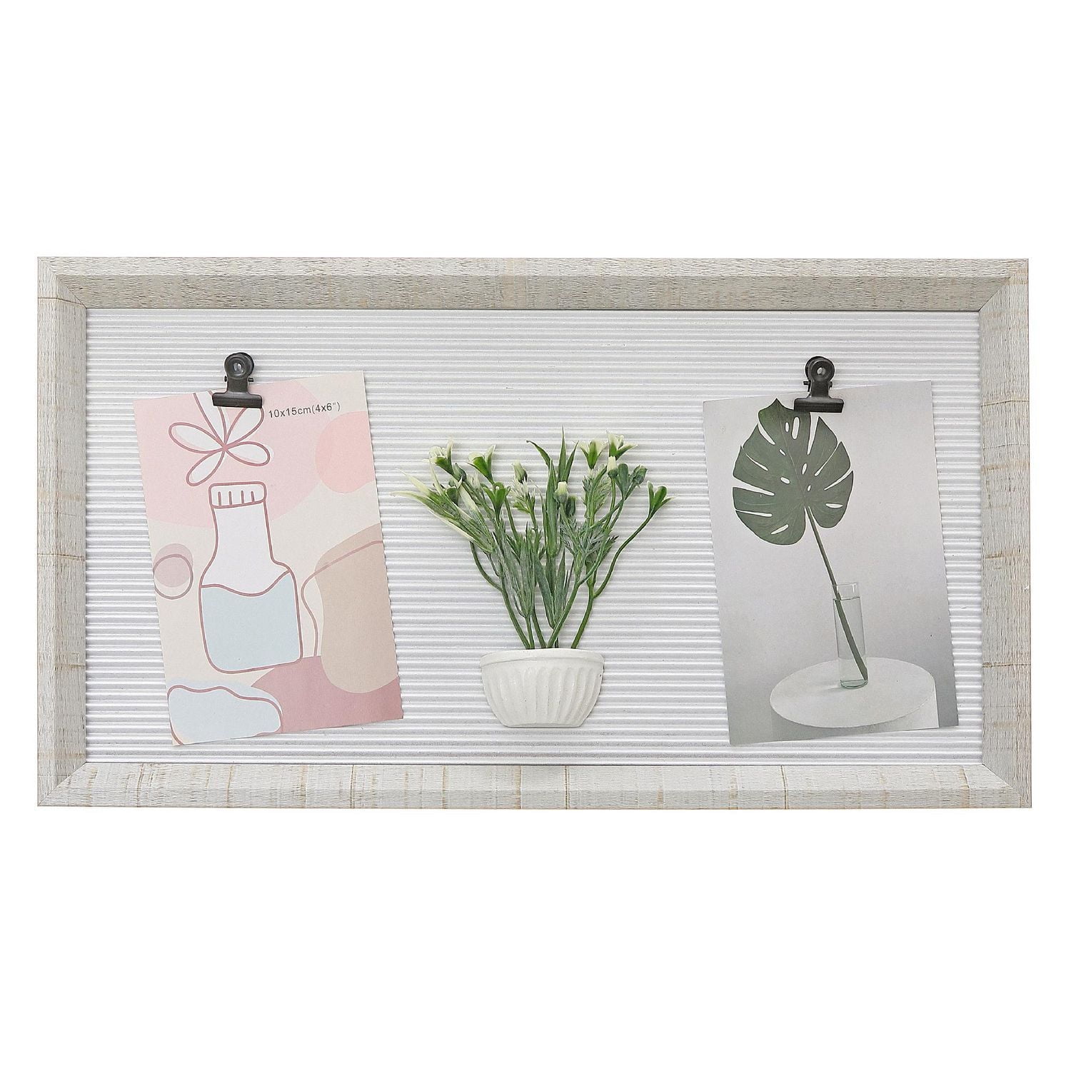 MDF Collage Clip Frame With Faux Plants 4X6 - Walmart.ca