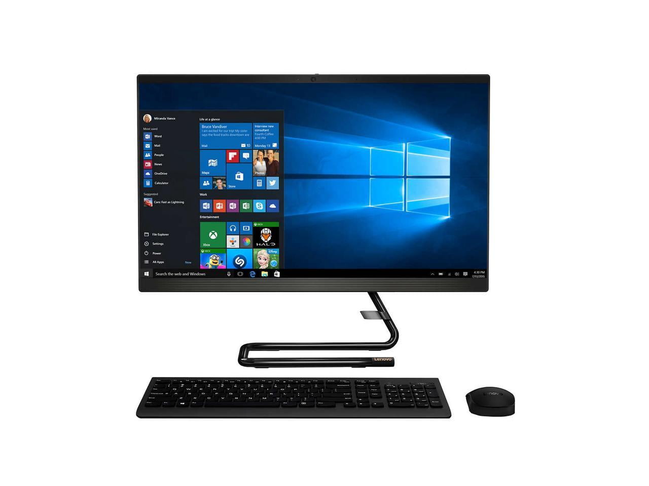 Lenovo IdeaCentre 3 All-in-One Touchscreen Desktop - 10th Gen Intel ...