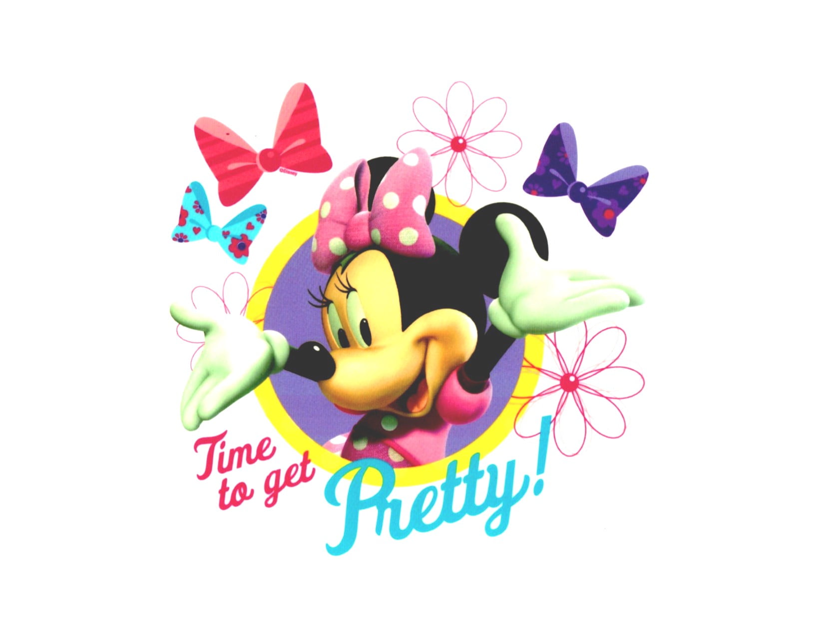 Minnie Mouse - Minnie Pretty Edible Cake Topper - Walmart.com