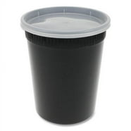 Inline Plastics TS12 CPC 12 oz Safe T Fresh Tear Strip Container, Case ...