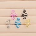 ROZYARD Crochet Ring Metal Crochet Ring Yarn Guide Finger Holder ...