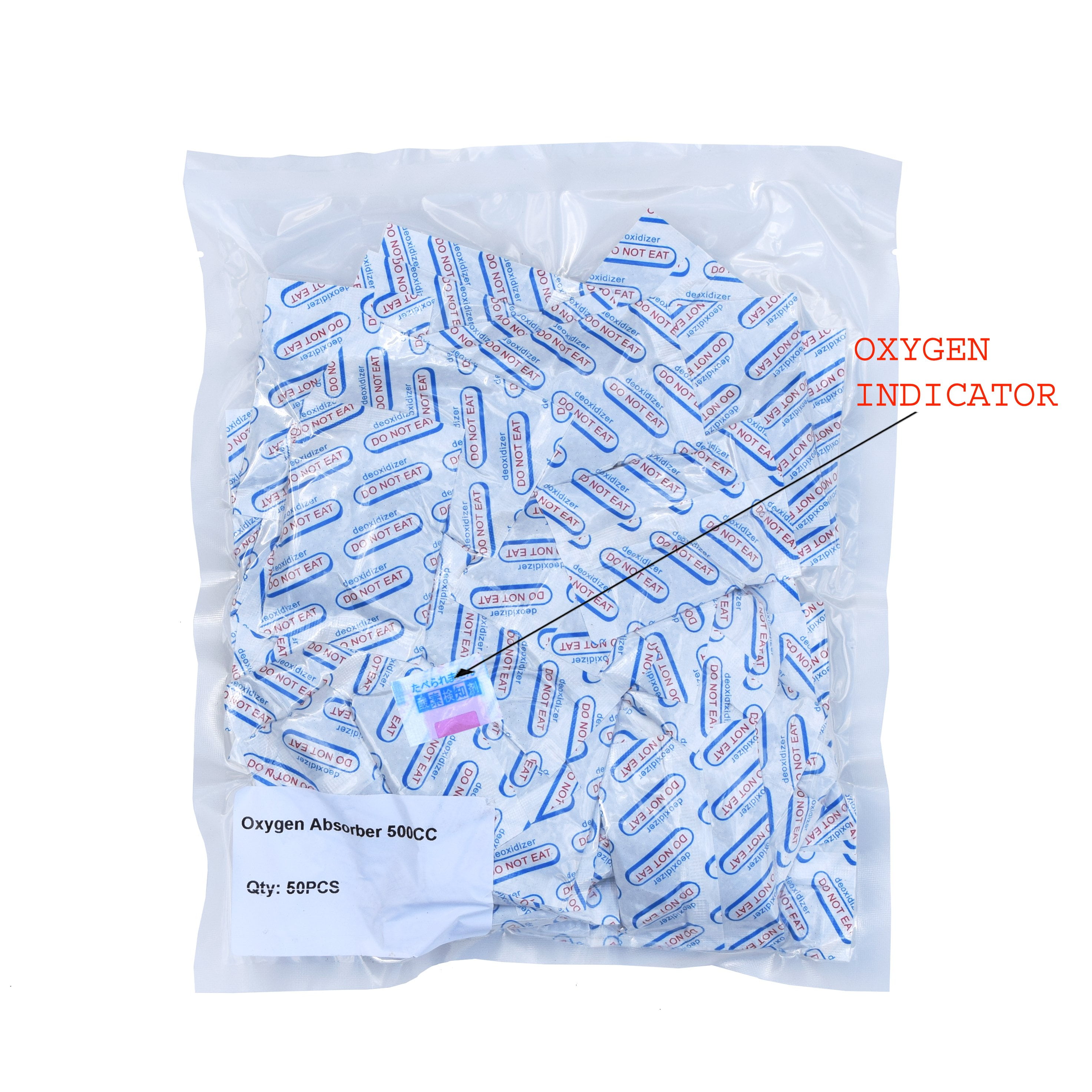 Fresh & Fresh [100 Packs] 500 CC Premium Oxygen Absorbers(2 Bag of 50 ...