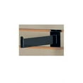 12 inch Dimensional Straight Black Faceout for Slatwall - Pack of 20 ...