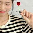 5pc Hair Clips Funny Grass Clips Hair Pin Bean Sprout Accessories ...