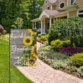 Blooming Sunflowers Garden Flag Double Sided 12 x 18/28 x 40 Inch Yard ...