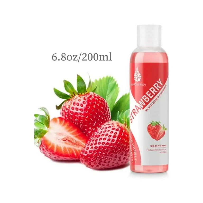 Edible Fruit Flavored Lube Personal Lubricant Water Based Long Lasting ...