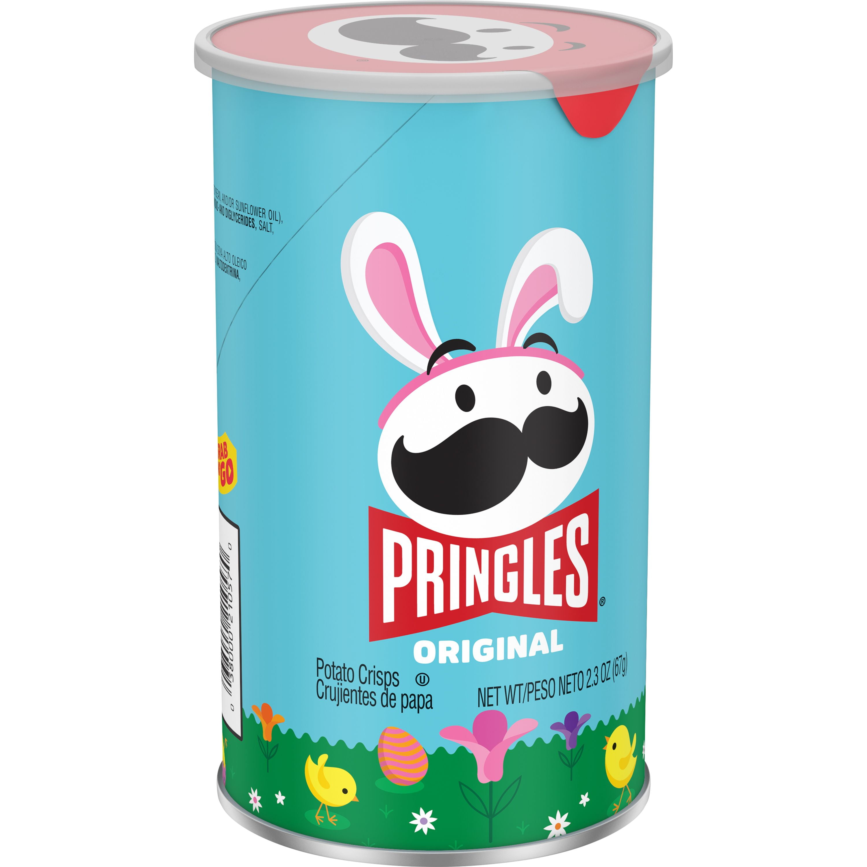 Pringles Potato Crisps Chips, Original, 2.3 Oz, Can – Walmart Inventory ...