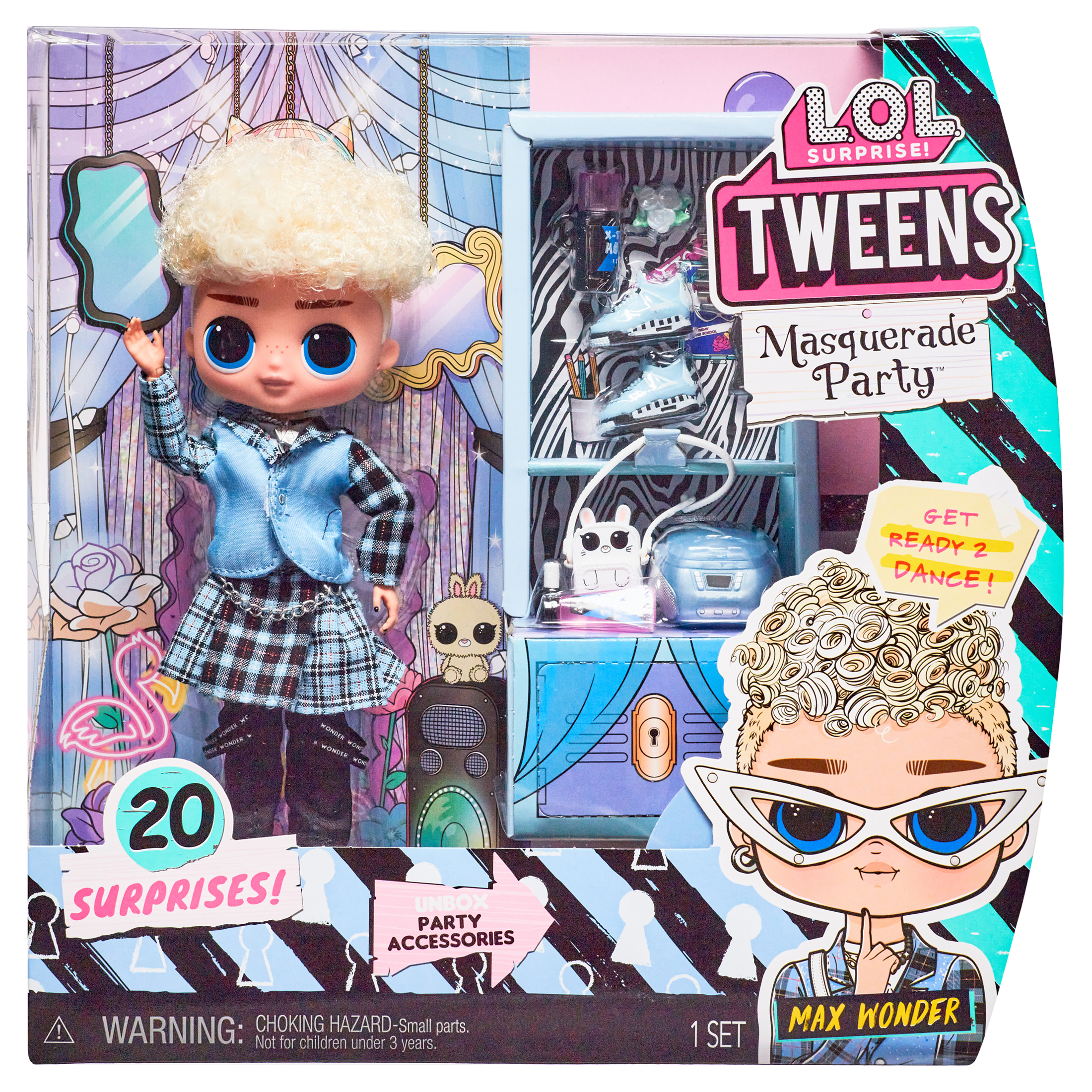 LOL Surprise Tweens Masquerade Party Fashion Doll Max Wonder - Walmart.com