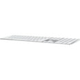 Apple, Wireless USB-C Magic Keyboard with Numeric Keypad, White ...