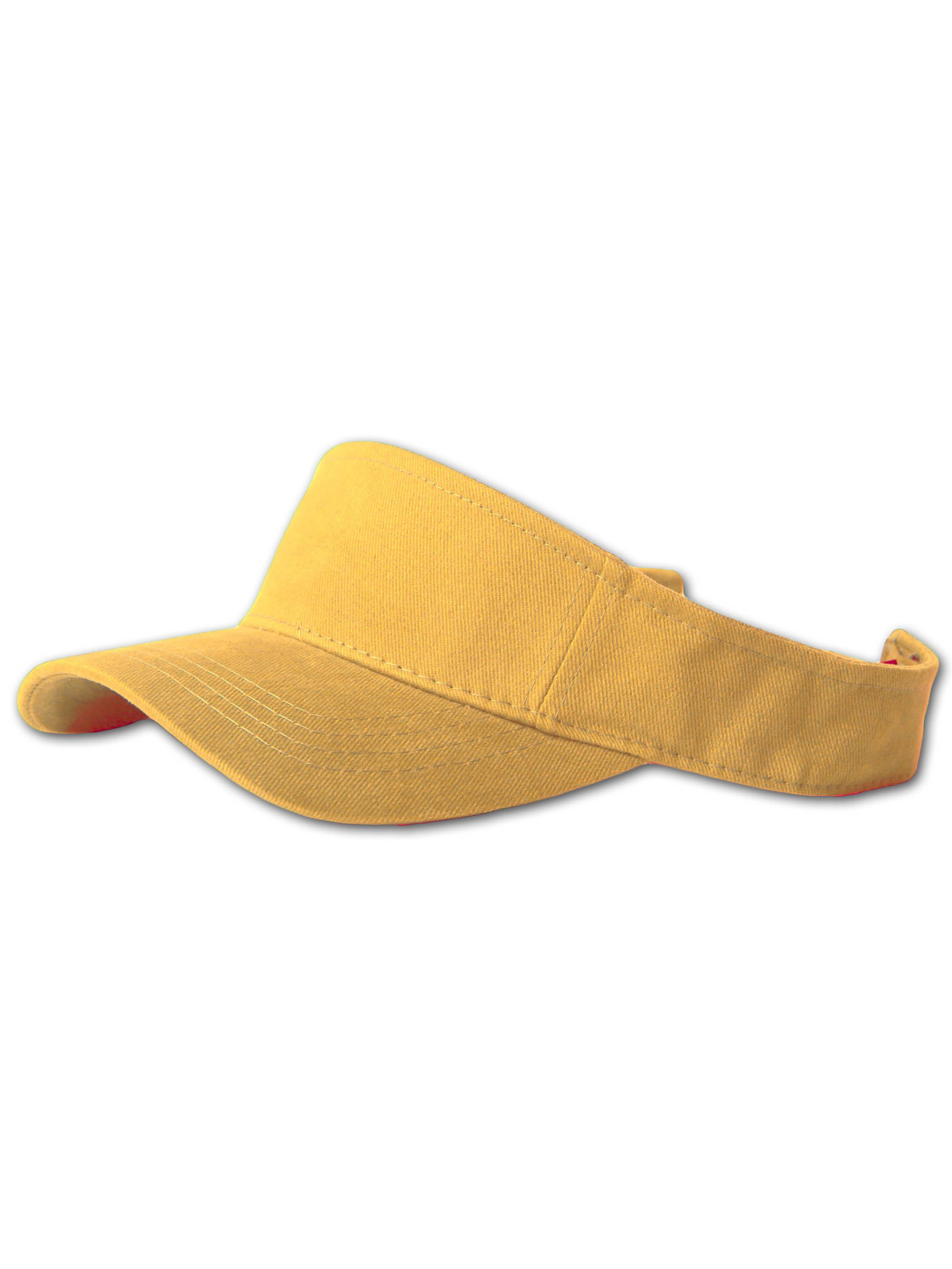 Magic Blank Yellow Adjustable Visor - Walmart.com
