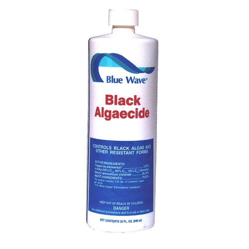Blue Wave NY100 1 Quart Black Algaecide - Walmart.com