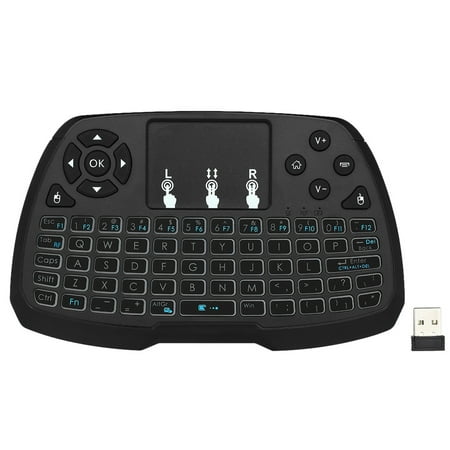 Wireless Keyboard Touchpad Mouse Handheld Remote Control for Android ...