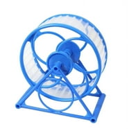 (Blue) Running Disc Flying Saucer Exercise Wheel Toy for Mice Dwarf ...