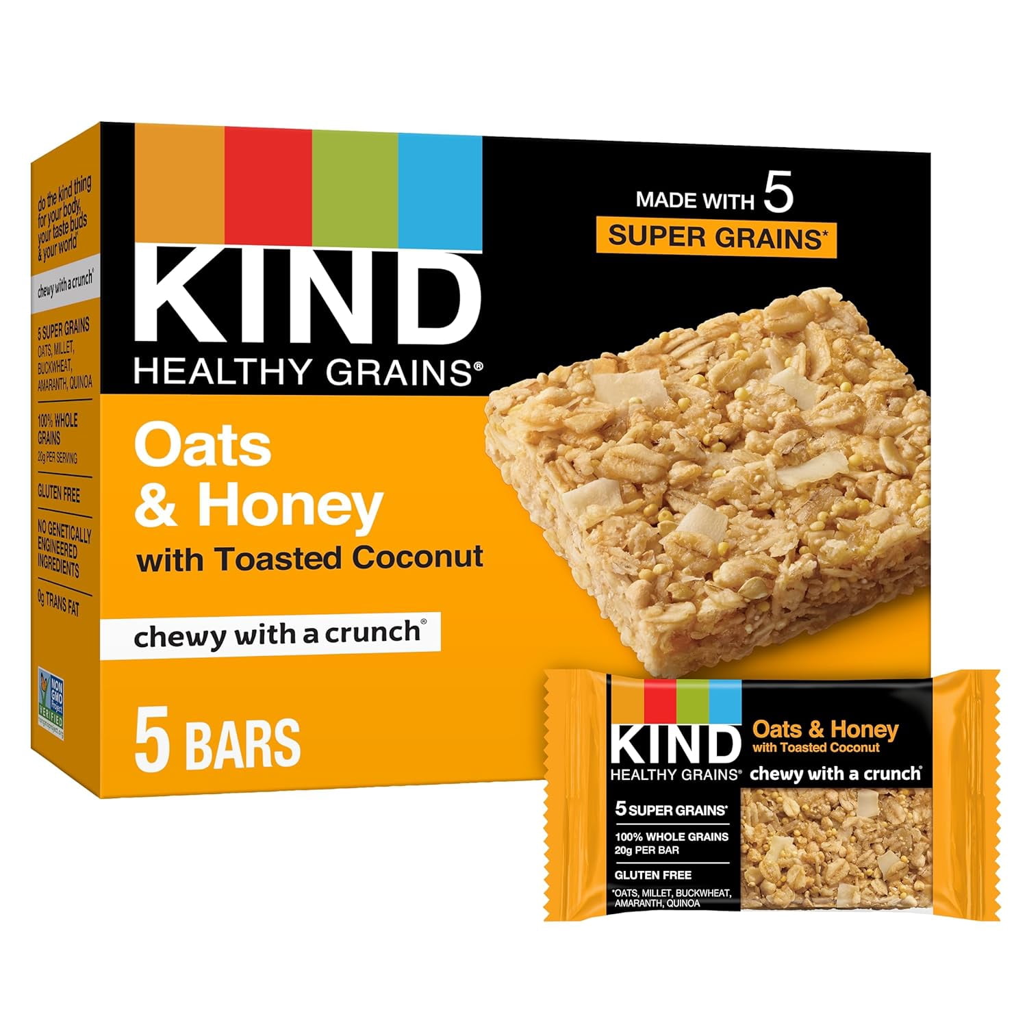 Healthy Grains Bars, Dark Chocolate Chunk, Healthy Snacks, Gluten Free ...