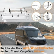 Vantech Heavy Duty 3 Bar Steel Ladder Roof Rack for Van, Fits RAM ...