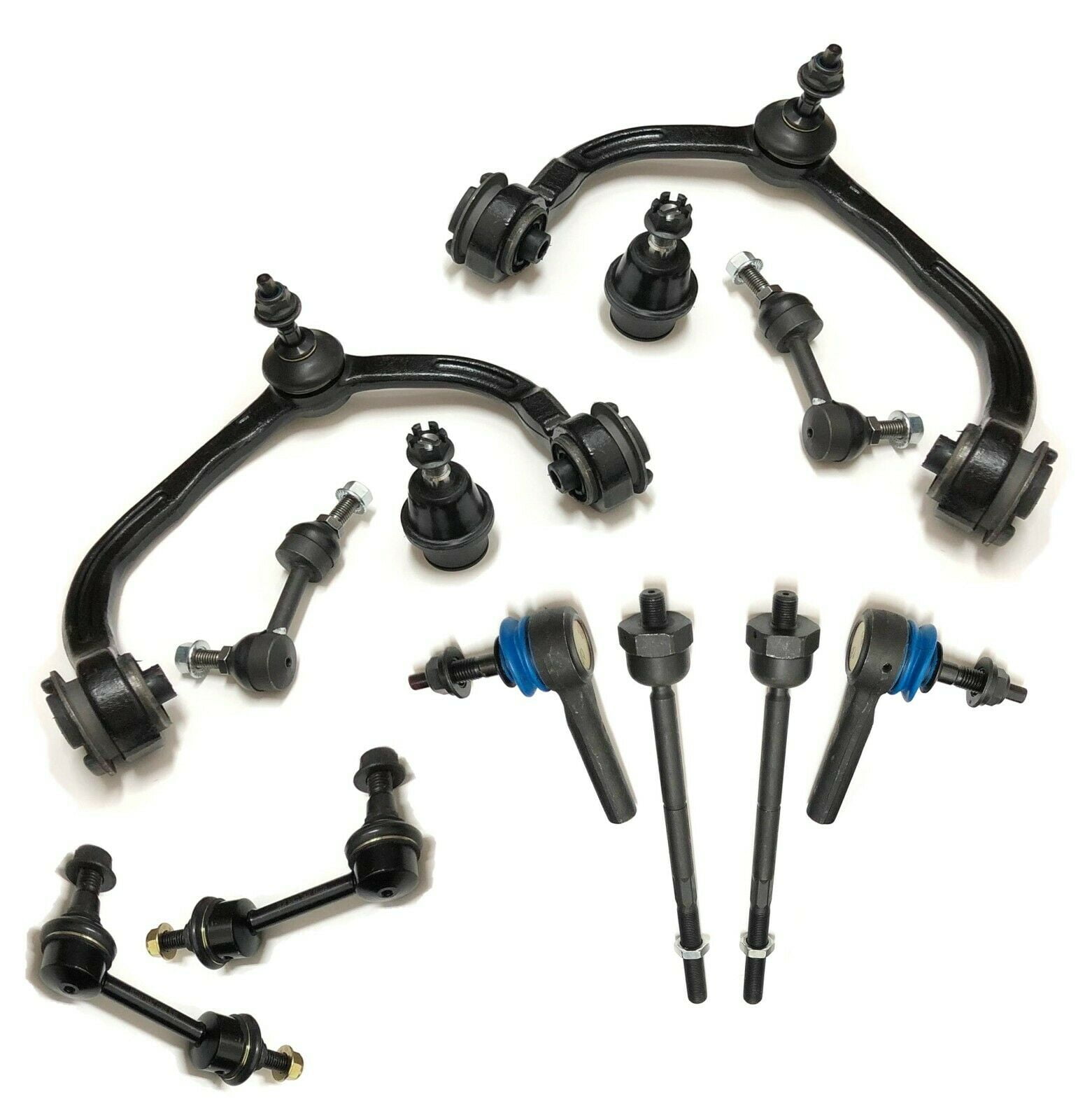 12 Pc Front & Rear Suspension Kit for Ford Expedition Inner & Outer Tie ...