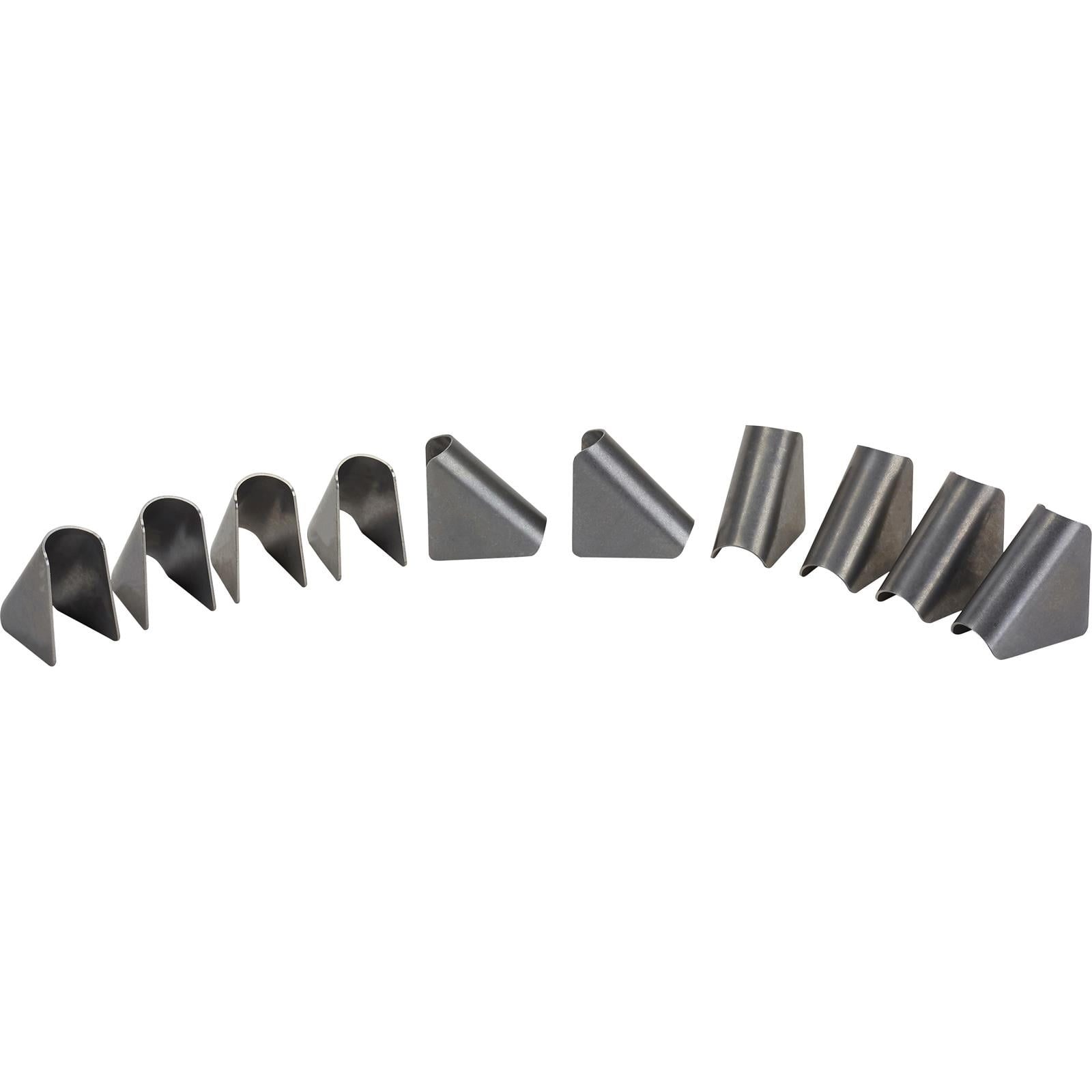 Roll Cage Saddle Weld Gussets for 1-1/2 Inch Tube, .090 Steel, 10 ...