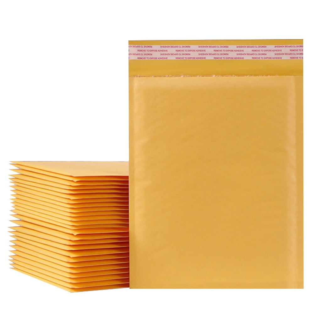 All Size Kraft Bubble Mailers Shipping Padded Envelopes Self Seal 25/50 ...