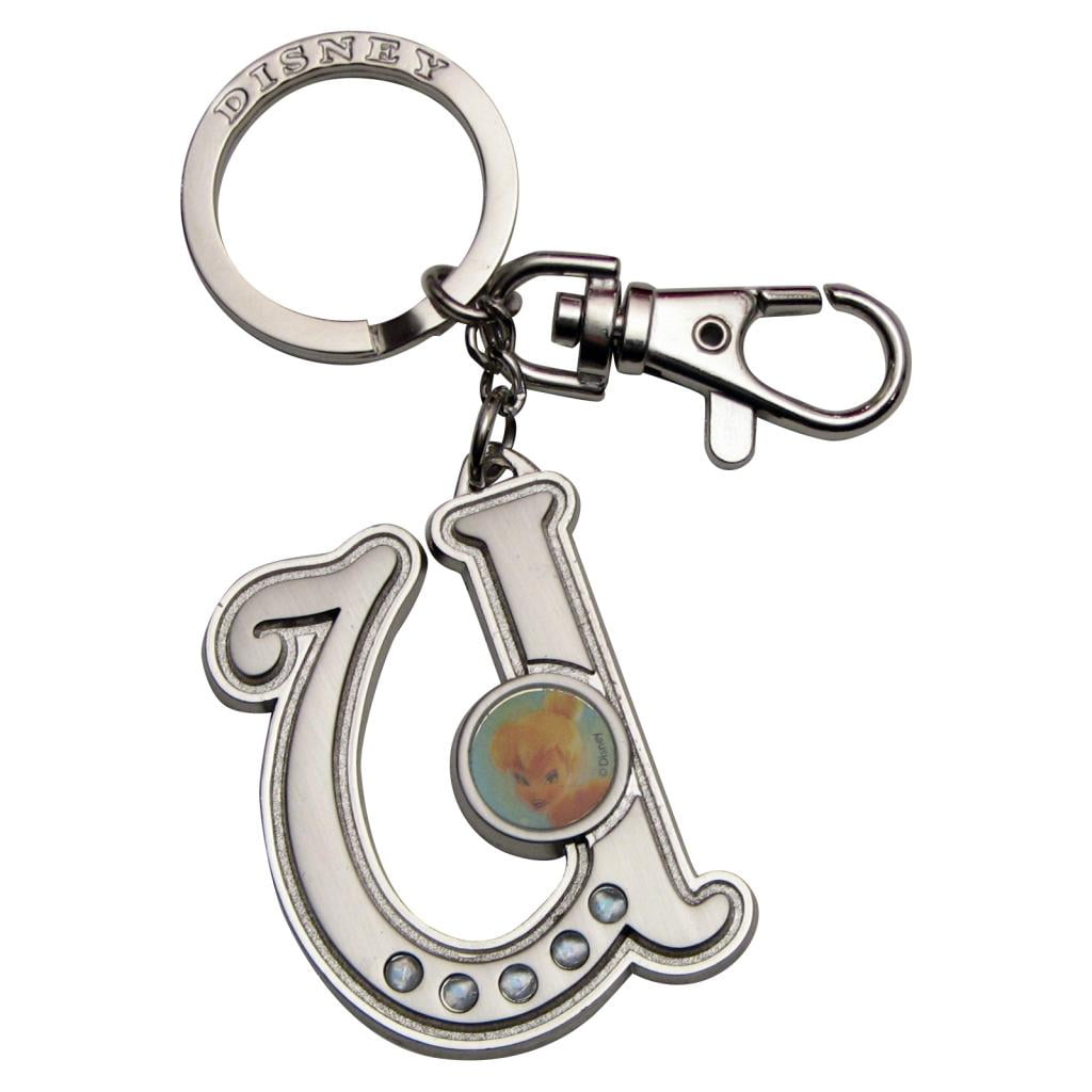 Lot of 12 Tinker Bell Letter U Pewter Keychains - Walmart.com