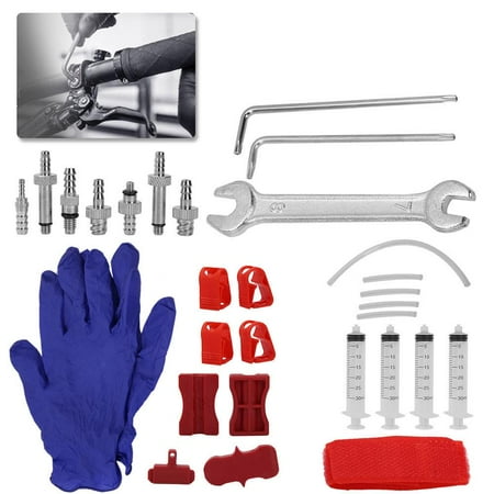 Qiilu Hydraulic Disc Brake Bleed Kit General Version for AVID Hayes ...
