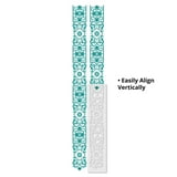 Vertical Scroll Wall Stencil SKU #3386 by Designer Stencils - Walmart.com