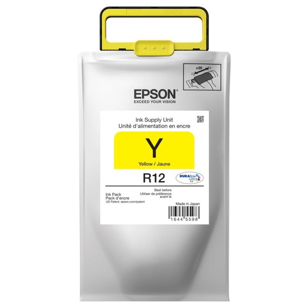 Tinta Epson DuraBrite Ultra de capacidad estándar amarilla TR12420 ...