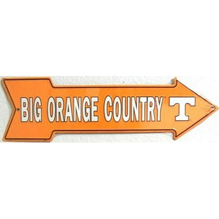 Tennessee Vols Big Orange Country tin metal sign - Walmart.com