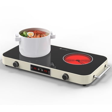 QTYANCY Induction Cooktop, 12 inch Built-in Electric Stove, LED Sensor ...