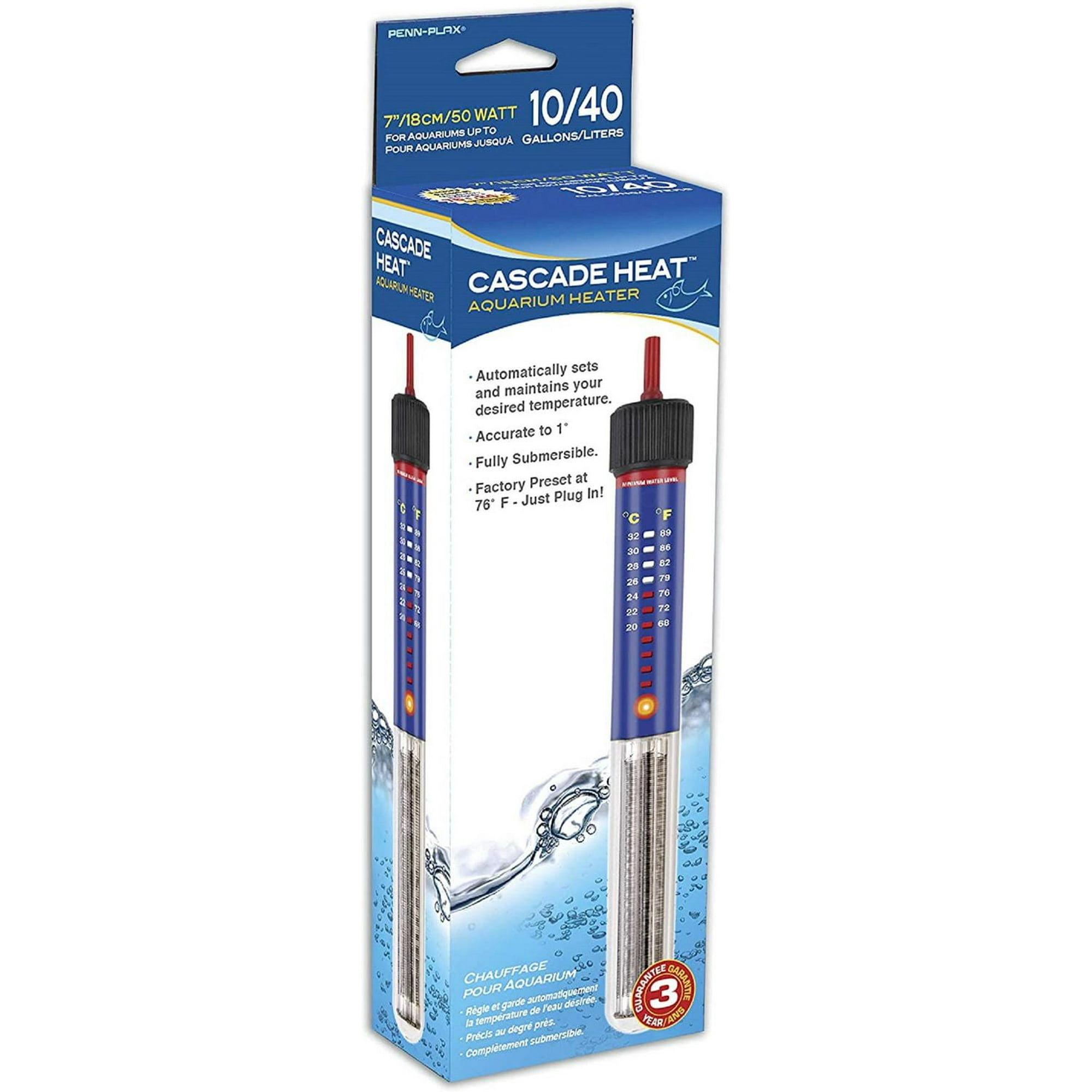 Click here for Penn-Plax 50 Watt Heater prices