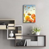 Epic Art '8 Of Fire Bees' by Dan Craig, Acrylic Glass Wall Art, 16"x24 ...