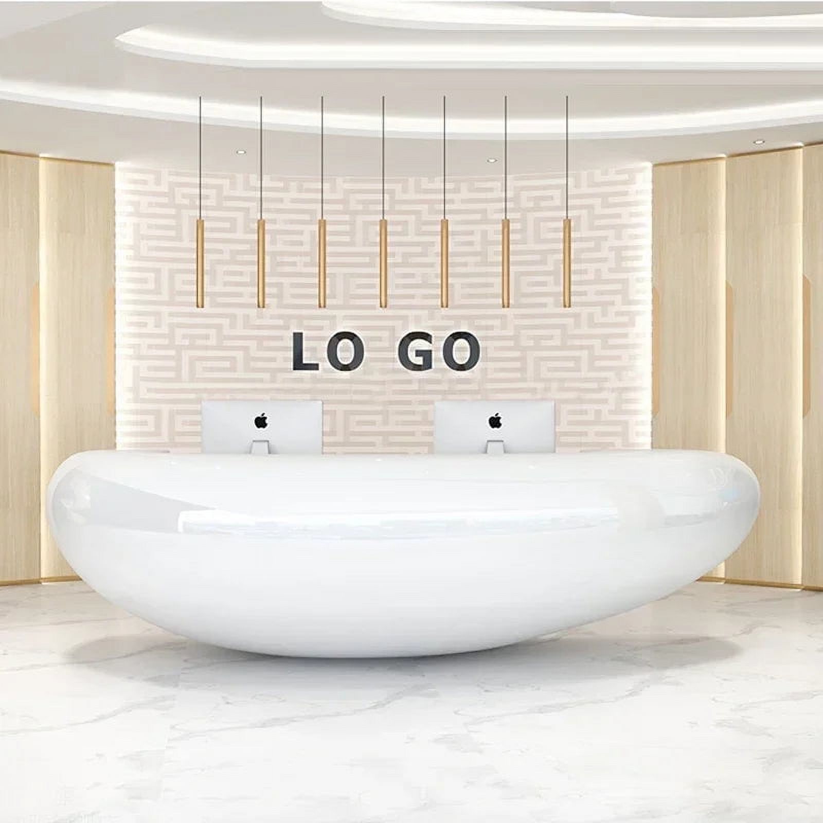 Luxury Office Desk Cashier Counter Desk Hair Salon Counter Spa ...