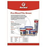 Red Devil Pre-Mixed Mosaic and Ceramic Tile Grout Repair, White, 5.5 oz ...