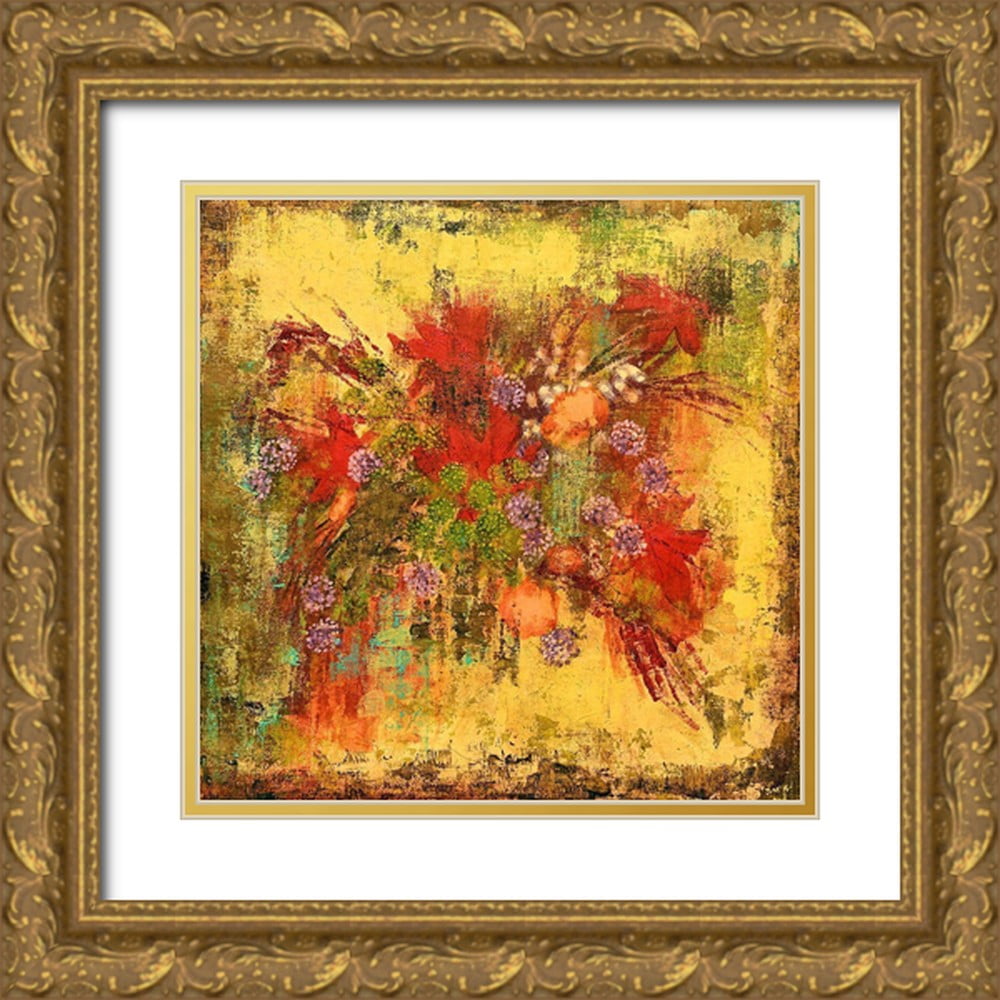 McVarish, Jill 26x26 Gold Ornate Wood Framed with Double Matting Museum ...