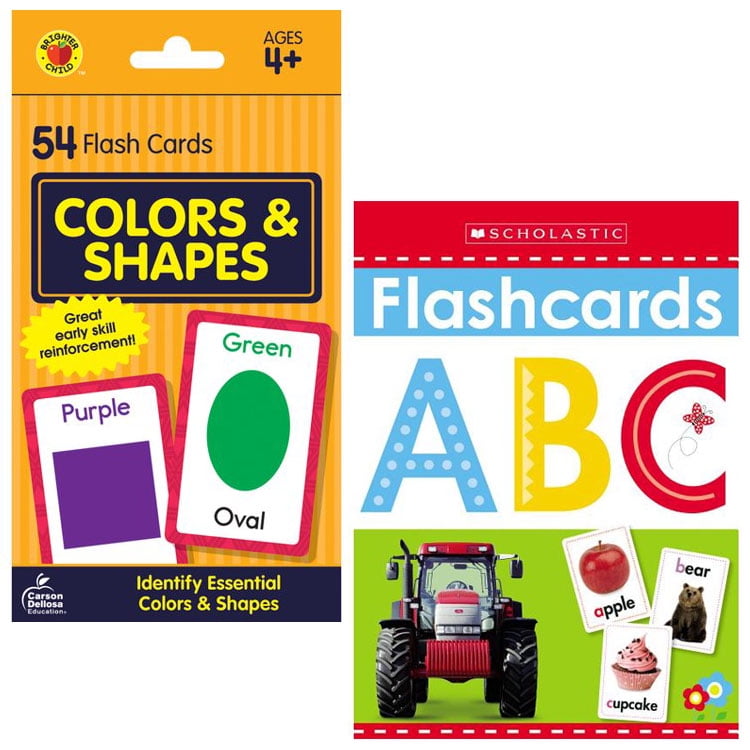 Flash Card Set: Brighter Child Flash Cards: Colors and Shapes Flash ...