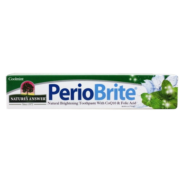 Nature's Answer - PerioBrite Toothpaste Coolmint - 4 oz. - Walmart.ca