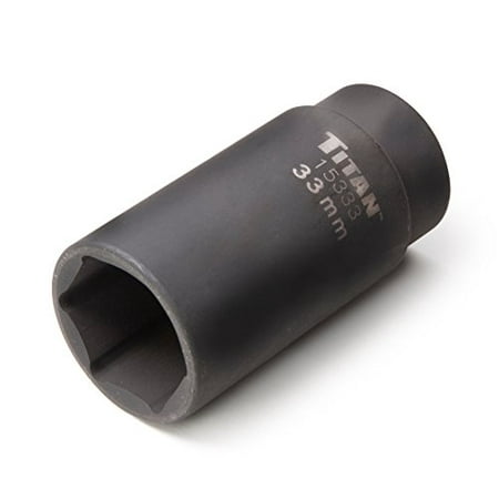 Titan 15333 33mm 1/2" Drive 6 Point Axle Nut Socket | Walmart Canada