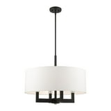 Livex Lighting - Cresthaven - 4 Light Chandelier in Contemporary Style ...