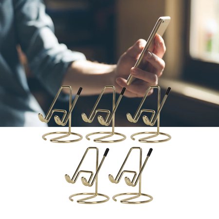 Metal Desk Cell Phone Stand, One Piece Molding Gold Cell Phone Stand ...