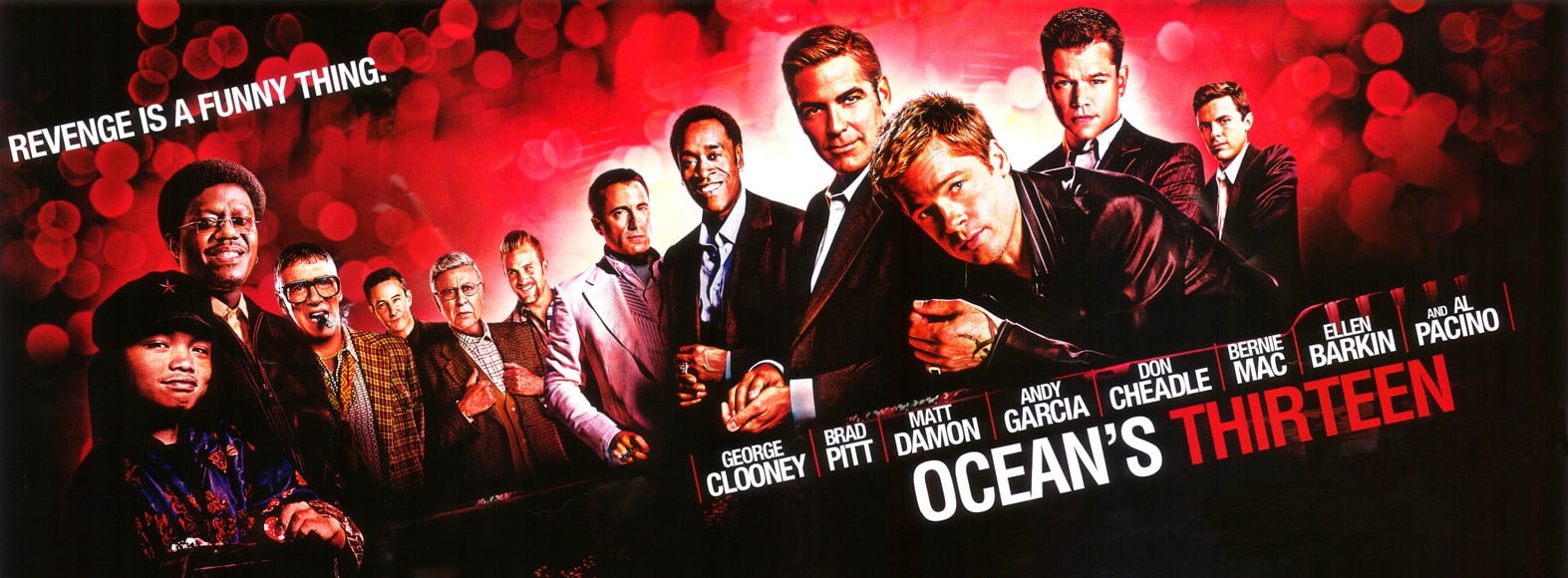 Ocean's Thirteen (2007) 11x17 Movie Poster - Walmart.com