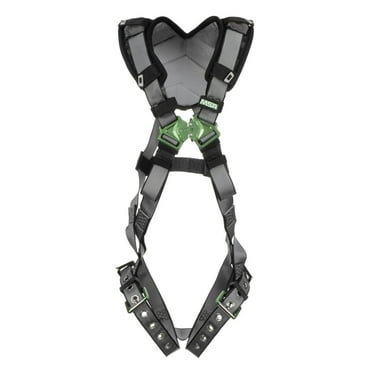 Msa Safety Full Body Harness,V-FIT,M 10195038 - Walmart.com