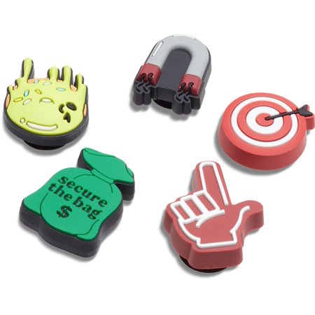 Crocs Jibbitz 5-Pack Trendy Shoe Charms | Jibbitz for Crocs, Word Dude ...