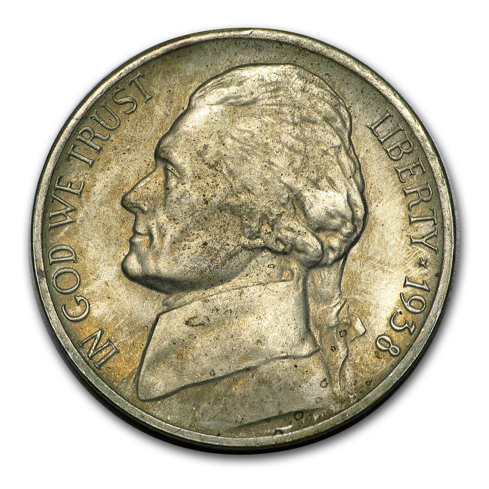 1938-D Jefferson Nickel BU - Walmart.com - Walmart.com