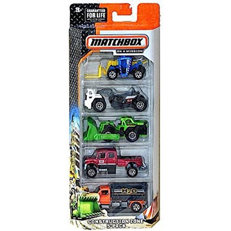 Matchbox, 2015 On A Mission Construction Zone 5-Pack - Walmart.ca