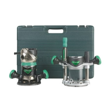 Hitachi KM12VC 2-1/4 Peak HP Variable Speed Fixed/Plunge Base Router ...
